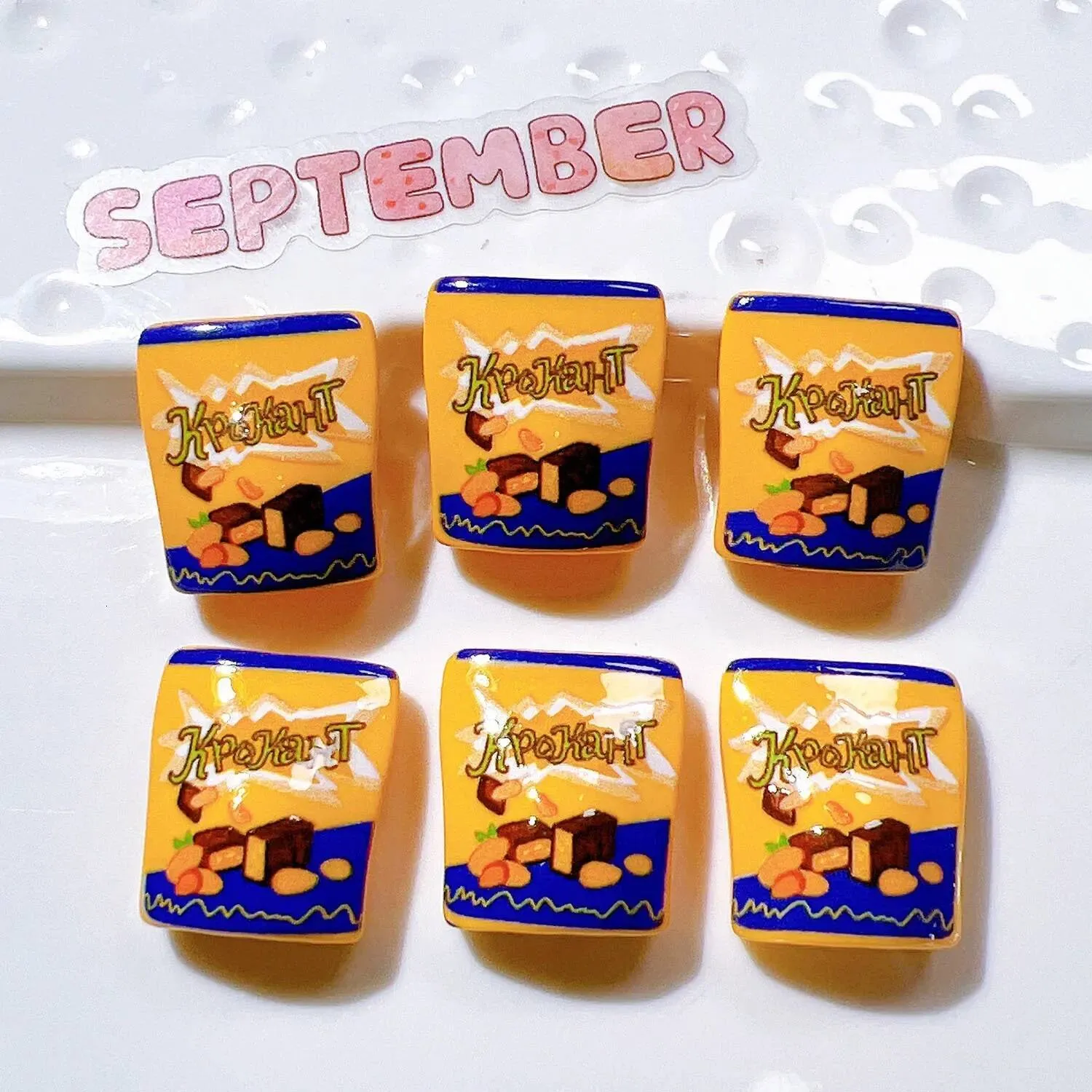 Cartoon Snacks Magnets, Cute Whiteboard Stickers, Decorative ...