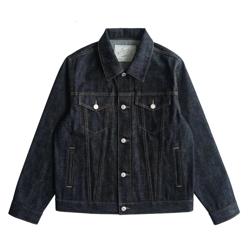 SAUCE ORIGIN Mens Denim Jacket Selvedge Sanforized... From Long01, $382 ...