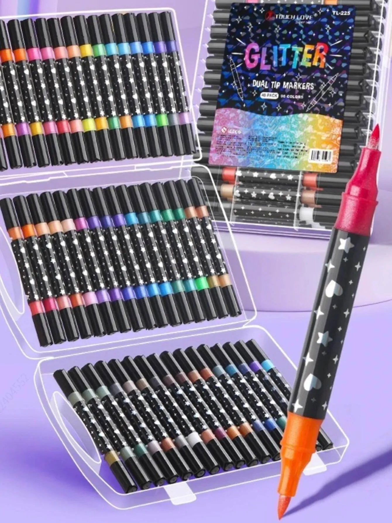 Wholesale Double Tip Shimmer Marker Pencil Glitter... From Ddmysat, $18 ...