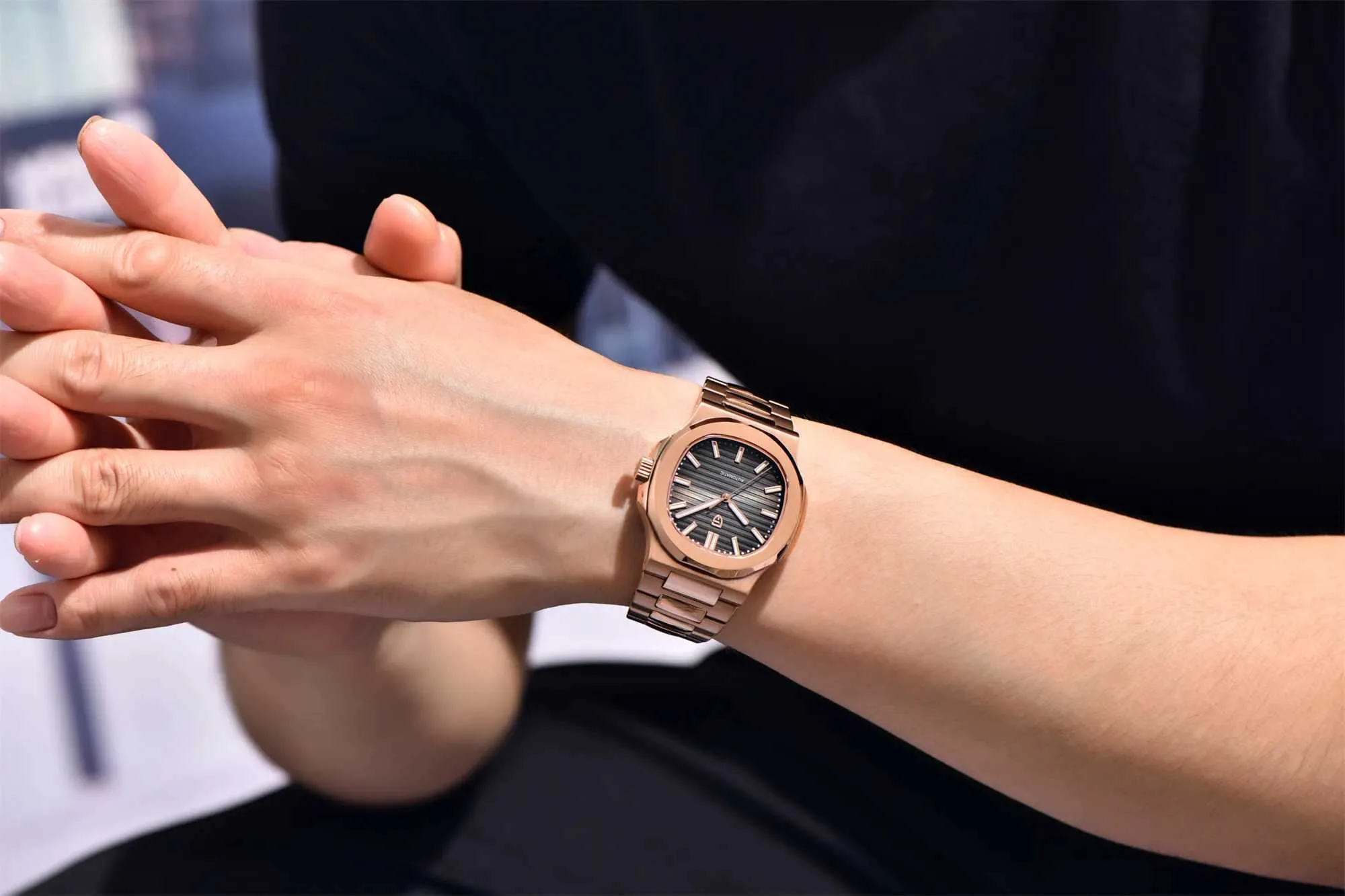 PAGANI DESIGN Mens Watches 2025 New Luxury Rose Gold Automatic Watch ...