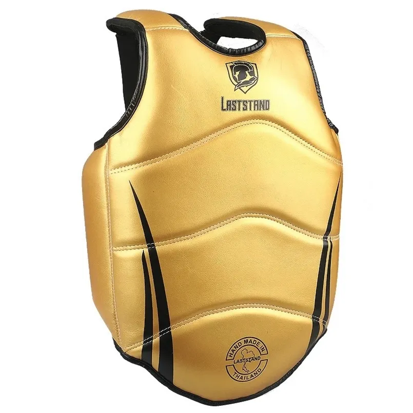 Chest Guard Boxing MMA Kickboxing Body Vest Protector Reversible Rib ...
