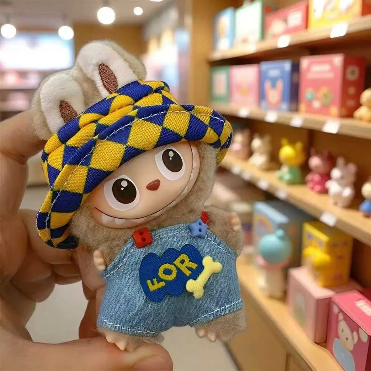 Plush Dolls Clothes for Mini Labubu 40 For Love Series, Stylish ...