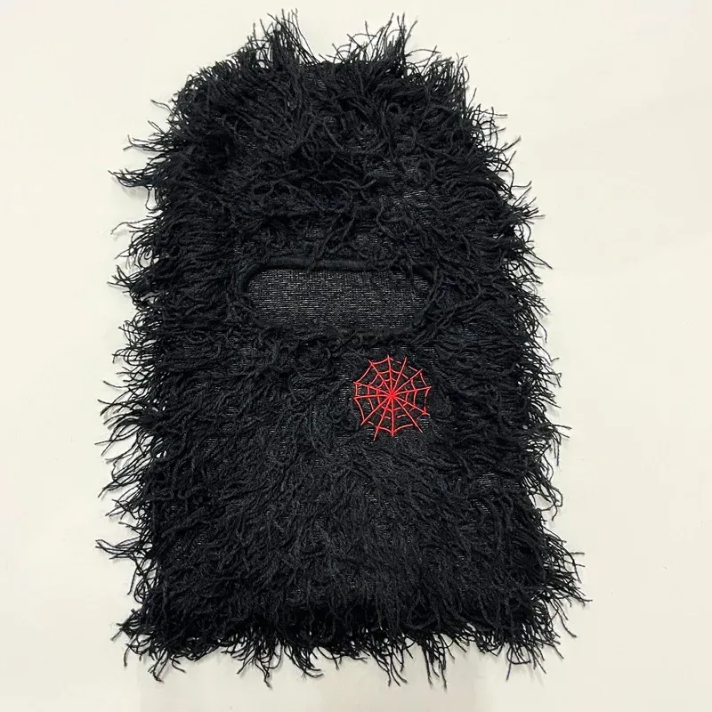 Y Letter Tear Balaclava Distressed Knitted Full Face Ski Mask Hip Hop ...