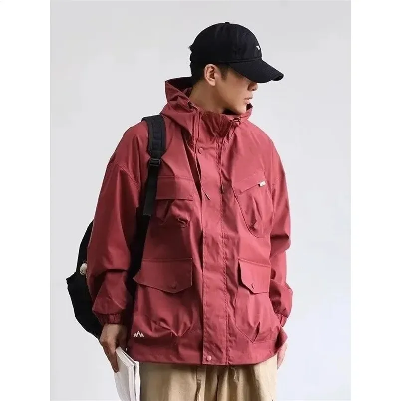 240829 Japanese Style Mens Work Jacket Hooded... From Mysticastore, $30 ...