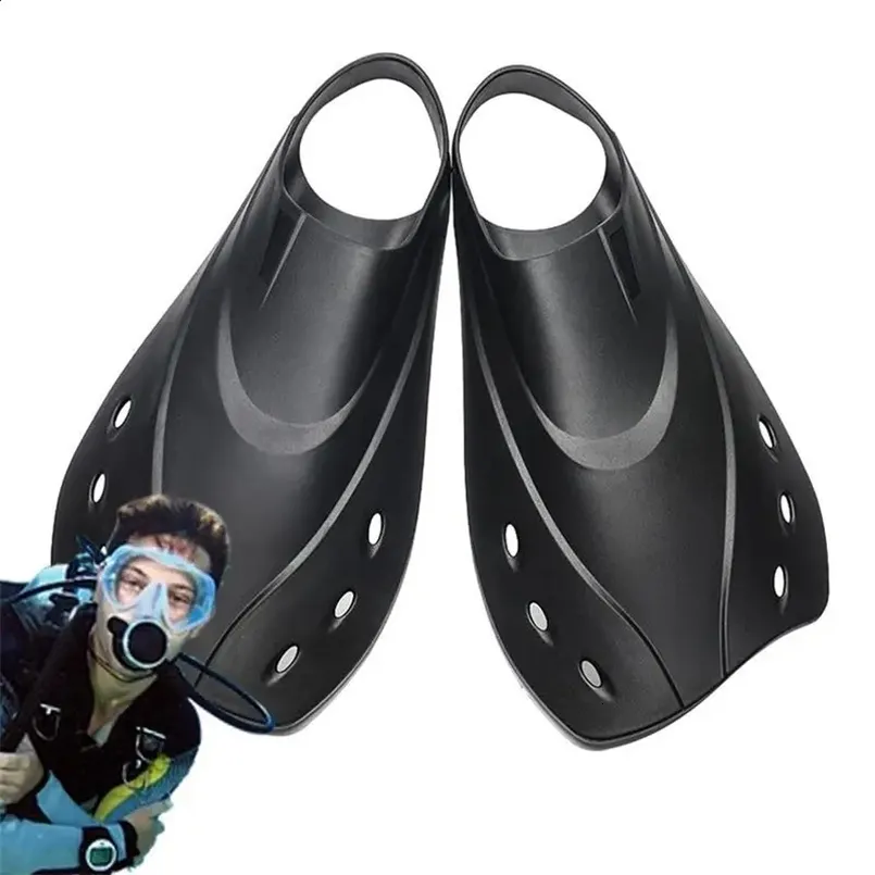 Swimming Training Fins: Floating, Ergonomic, Comfortable Diving Fins ...