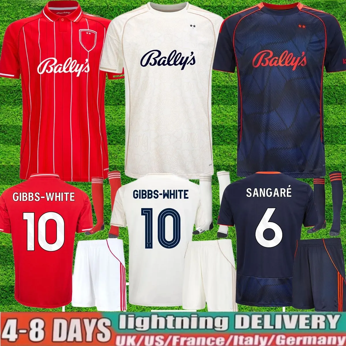 2025 2026 Home & Away Soccer T Shirts For Men, Kids & Fans S 4XL Sizes ...