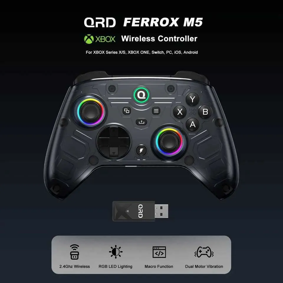 QRD FERROX M5 Xbox Controller Xbox Serisi X Xbox Serisi S Xbox Bir Oyun ...