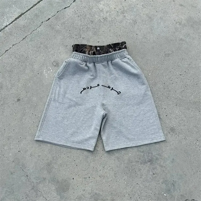 Y2K Double Waist Shorts: Trendy Embroidery Pattern Casual Shorts for ...