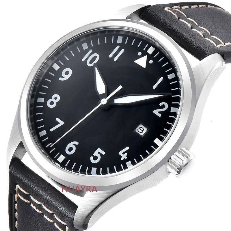 IWC Boat Watch IW C Eighteen Pilots Series, Super Luminous 40mm Men's ...
