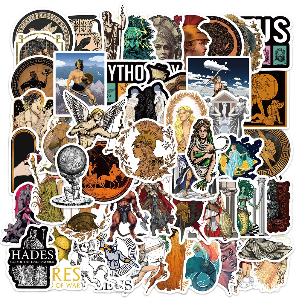 Wholesale Greek Mythology Aesthetic Graffiti Aesthetic Journal Stickers ...