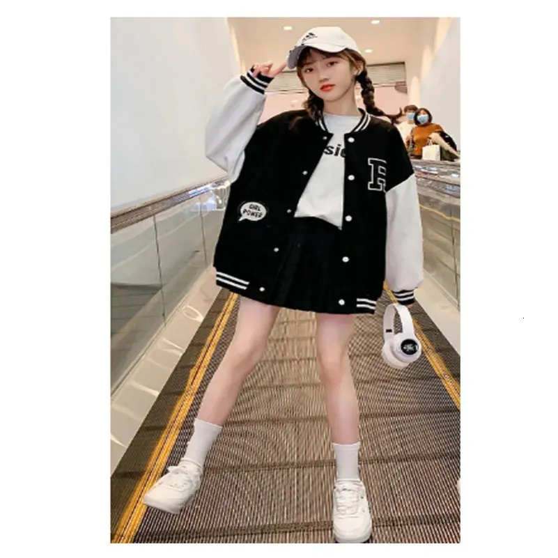 Winter Warm Jackets: Autumn Thick Baseball Coats for Big Kids, Girls ...