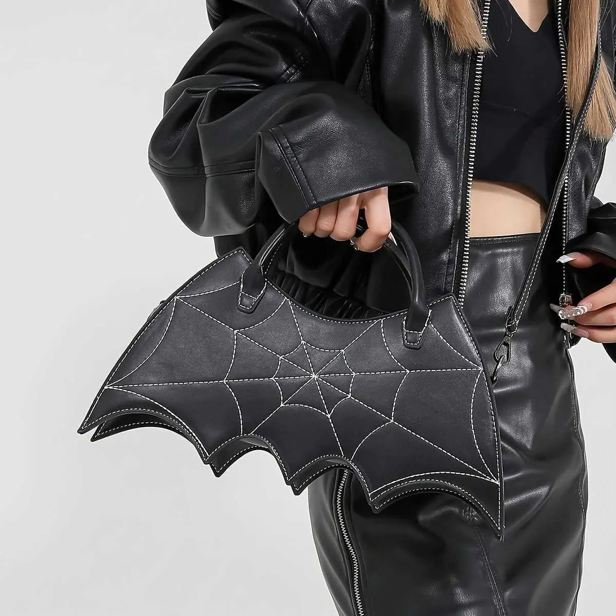 Z250925 Halloween Spider Web Crossbody Bag Y2K... From Avatari, $7.47 ...