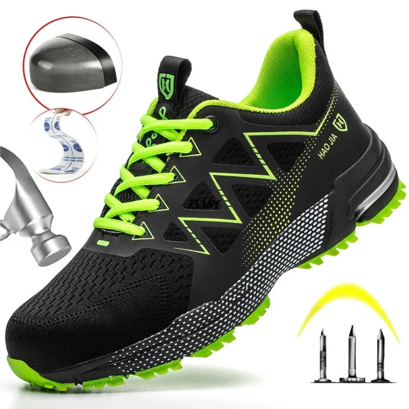 Fashion Safety Shoes: Men's Steel Toe Sneakers, Puncture-Proof ...