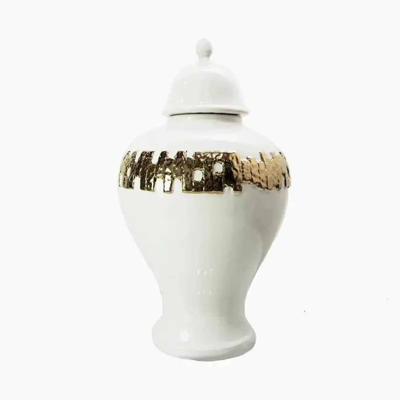 Gold Ornament White White Pierced Ginger Jar 250220 From Dao10, $91.12 ...