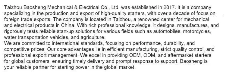 HNROCK 12V Starter Motor - Iron Replacement for Ducati Motorcycles ...