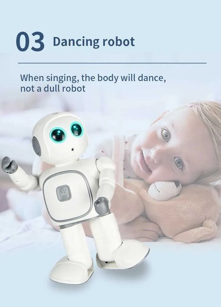 2026 Programmable AI Robot Winfun Voice Changing Robot For Kids Interactive, Educational, Dance ...