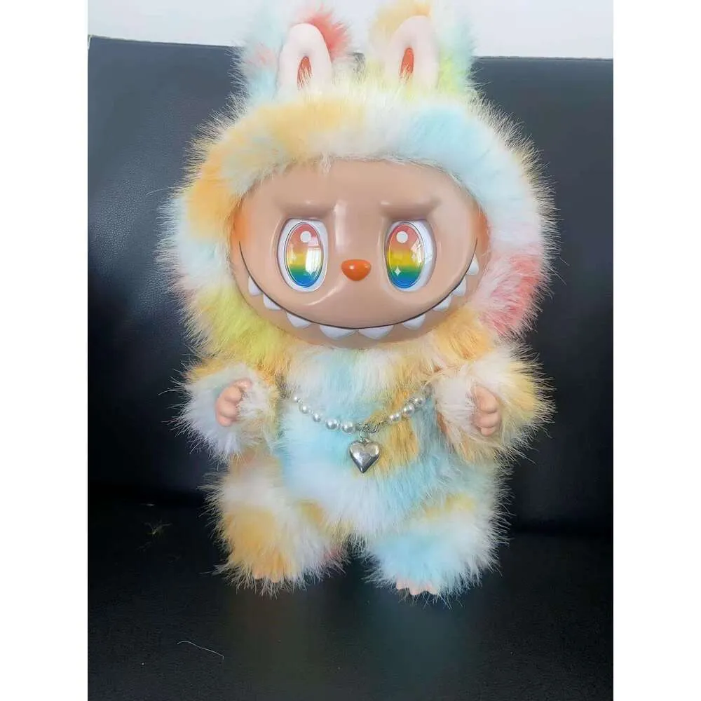 Labubu Plush Doll Resin Plush Hand Puppet Glow in the Dark Limited ...