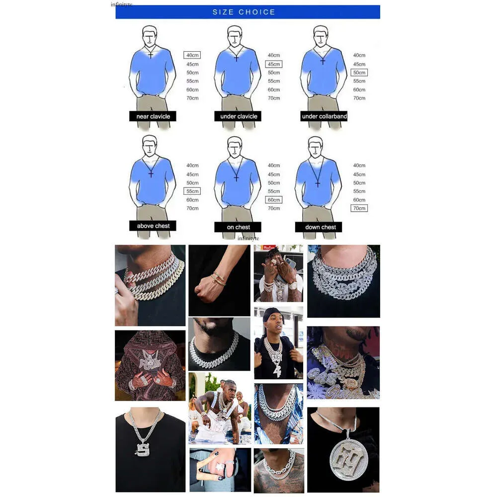 8mm VVS Moissanite Pendant Necklace with Figaro Chain 19.7 in Silver ...