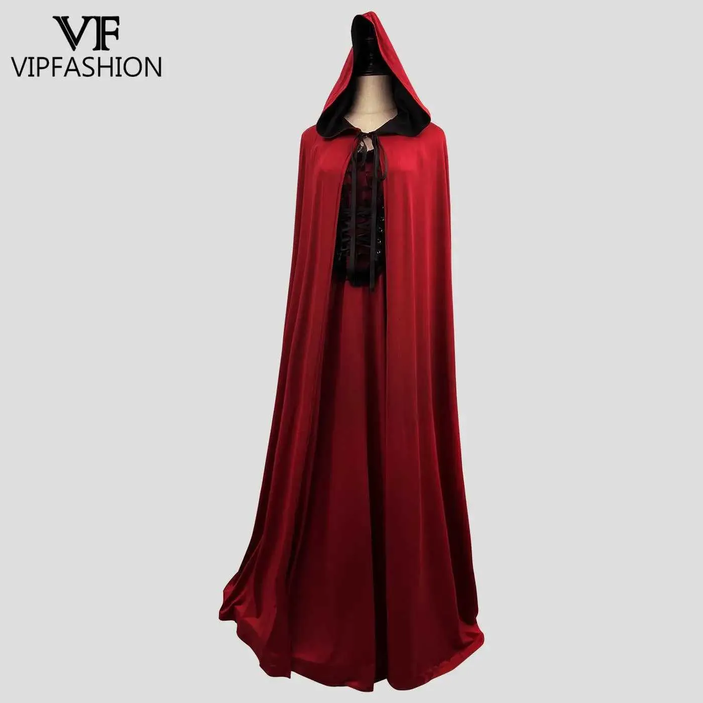 VIP Fashion Little Red Riding Hood Masquerade Ball Hooded Dressing Gown ...
