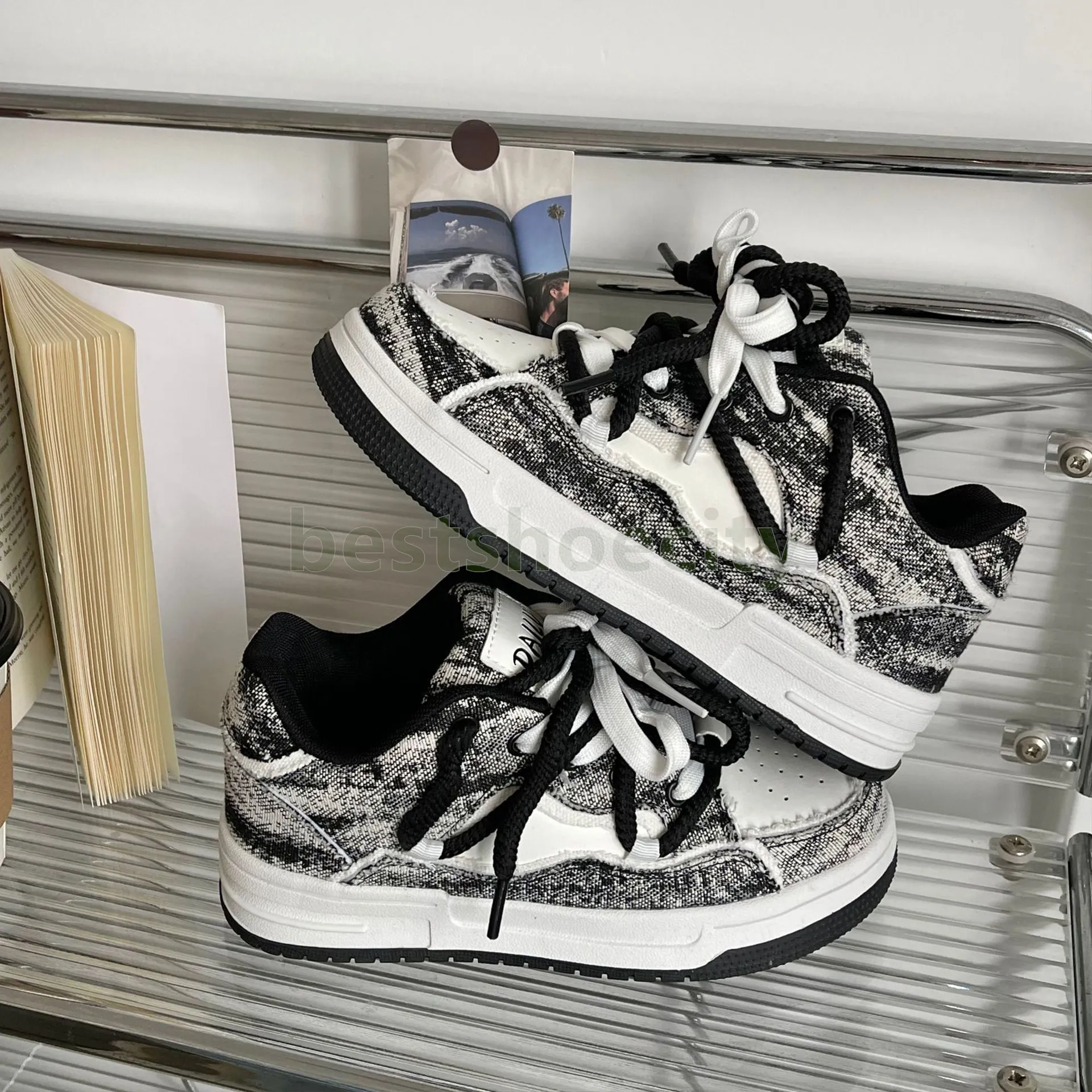 Bulk Designer Platform Sneakers Breathable Mesh Low Top... From ...