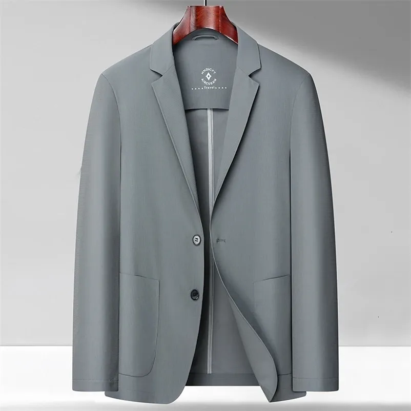 West Fashion Lightweight Grey Mens Suit Jacket For Spring/Summer 25 ...