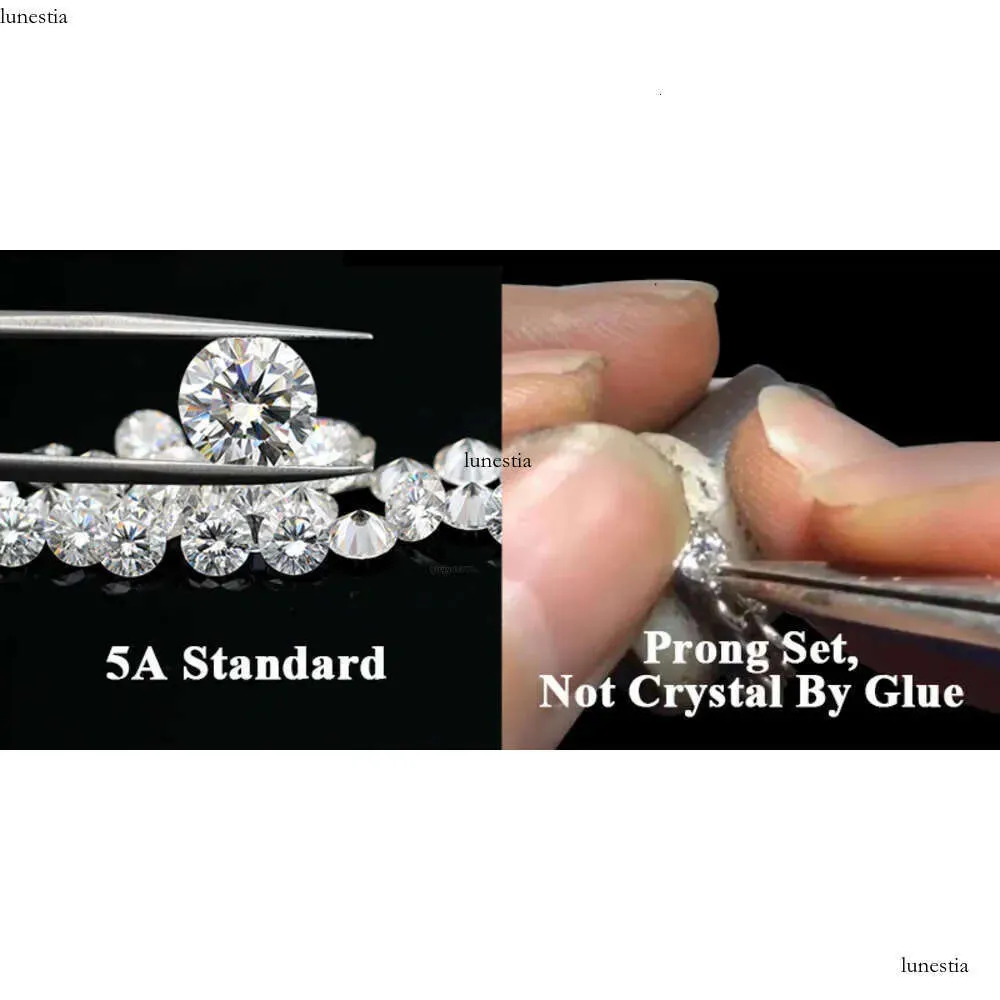 Selg 19.7 in Figaro Chain Pendant Necklace with White Diamond Solitaire ...