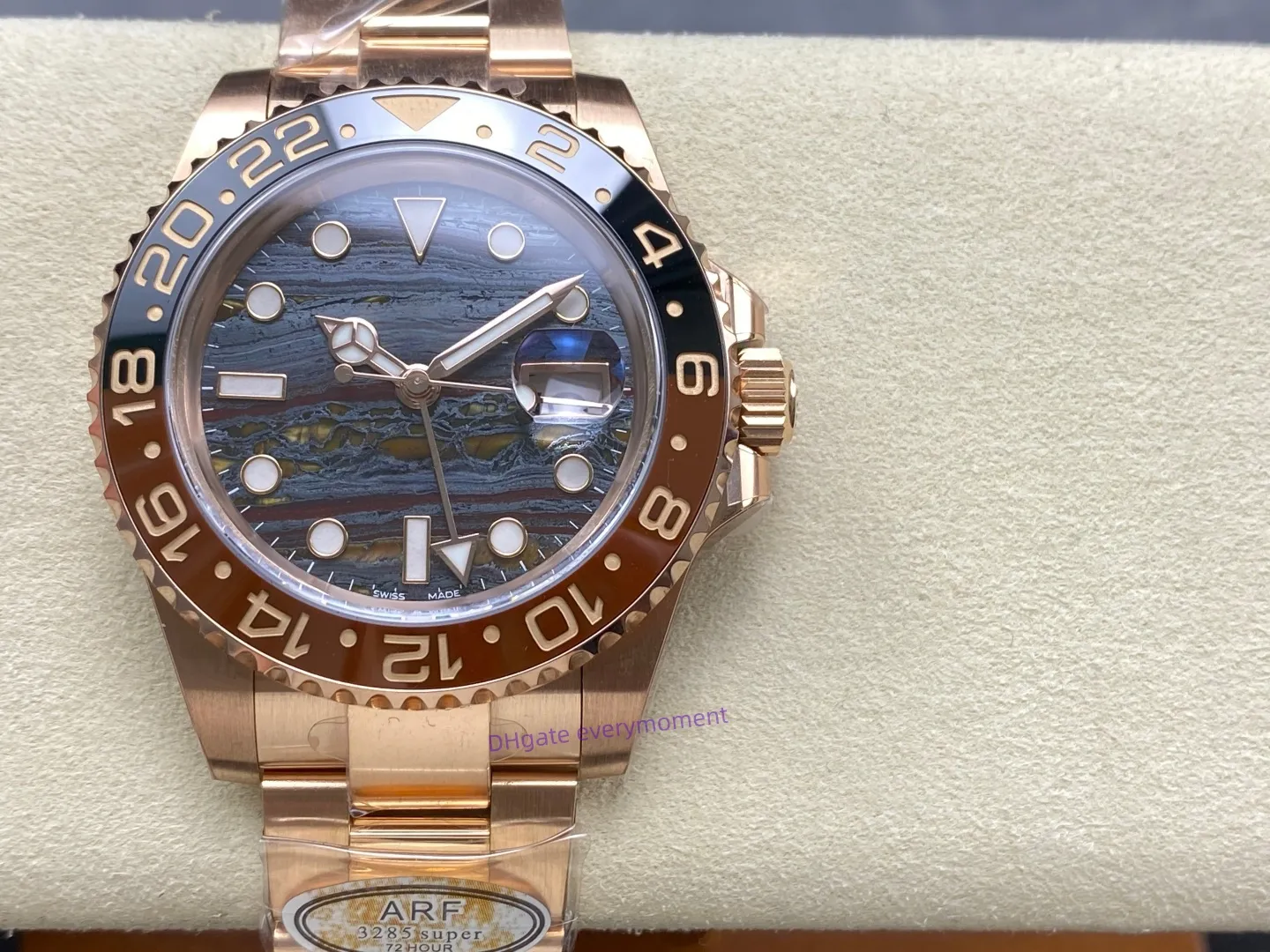 ARF Factory Super Quality Men's 126715 GMT 40mm Automatic Mechanical ...