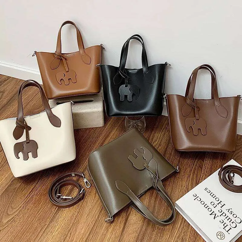 Designer Bag: Luxury Women's Natural Genuine Leather Shoulder Bag ...