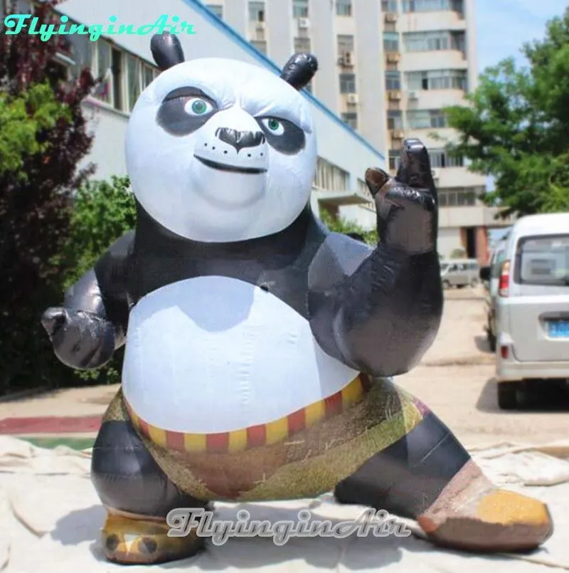 KungFu Panda Inflatable Mascot 2.5m Tall Outdoor... From Factory ...