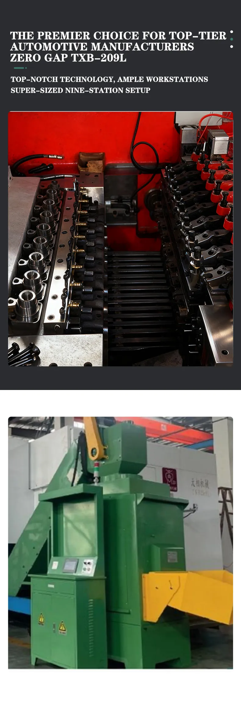 Txb209l Cold Heading Machine For Bolt Hardware Parts - Durable ...