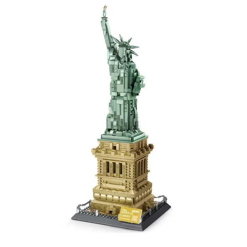 Statue Of Liberty Building Blocks Set Architecture Model For Kids ...