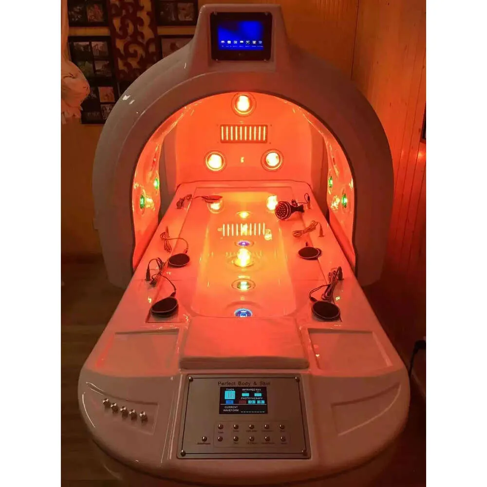 2025 LED Phototherapy Infrared Sauna Tunnel Body Slimming Massager Bed ...