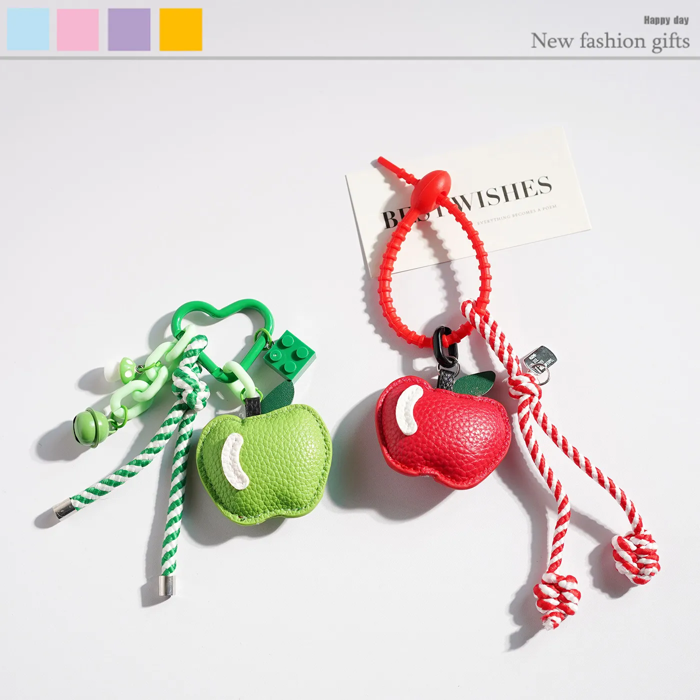 Cute Candy Colored Slipper Bag Charm, Adorable Mini Slippers Charm ...