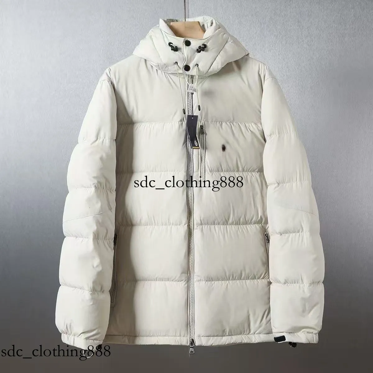 Designer Down Jacket Windproof Thickened Hooded Cotton Coat Warm Winter ...