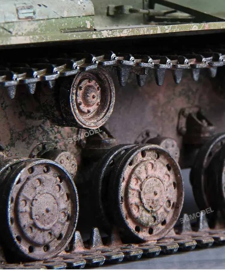 Trumpeter Military Assembly Model Kit: Soviet KV-2 Heavy Tank 00312 ...