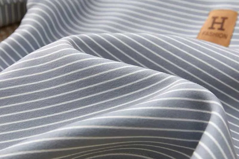 Children's Thermal Underwear: Thickened Plush Velvet Striped Pullover ...