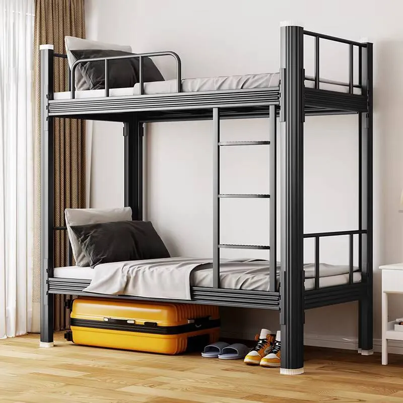 Original Factory Bunk Metal Frame Adult Loft Steel Dormitory 2-Layer ...