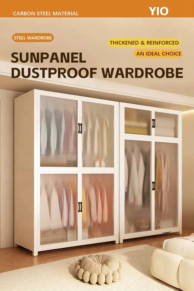 Formaldehyde-Free Cream Simple Children's Sunboard Door Metal Iron ...