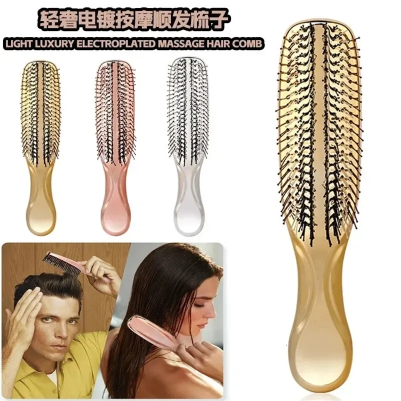 Comb Hair Meridian Massage Scalp Cleaning and Care Dry and Wet Dual-Use ...