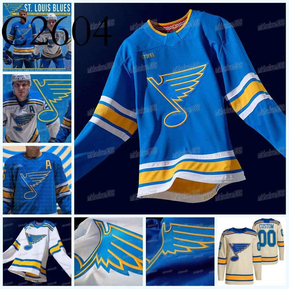 St. Louis Blues C26 Custom Hockey Uniforms ... From C2604, $33.69 ...