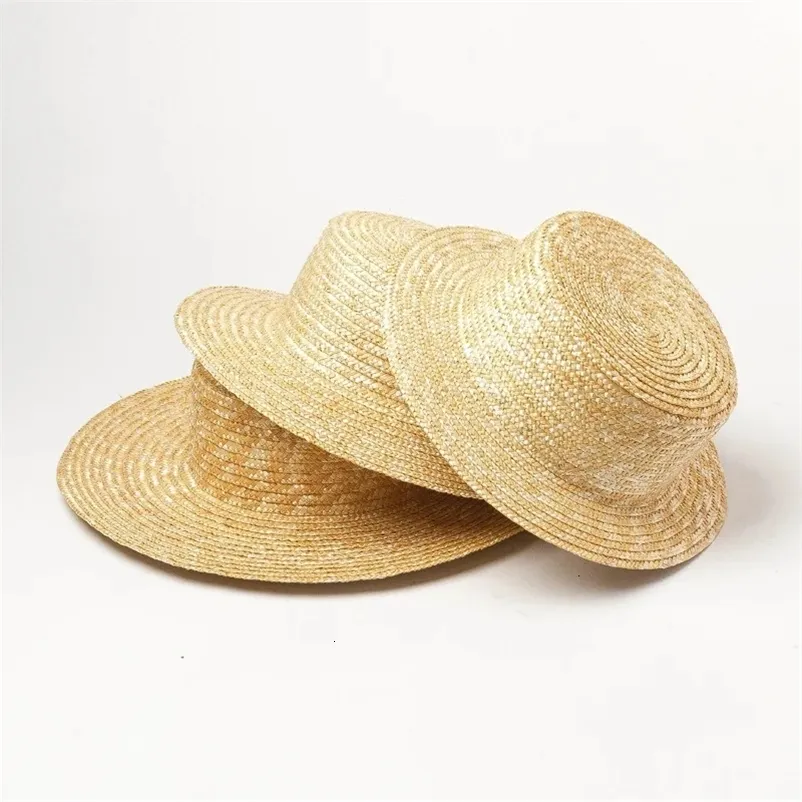Customizable Solid Color Straw Bamboo Straw Hat With Craftsmanship ...