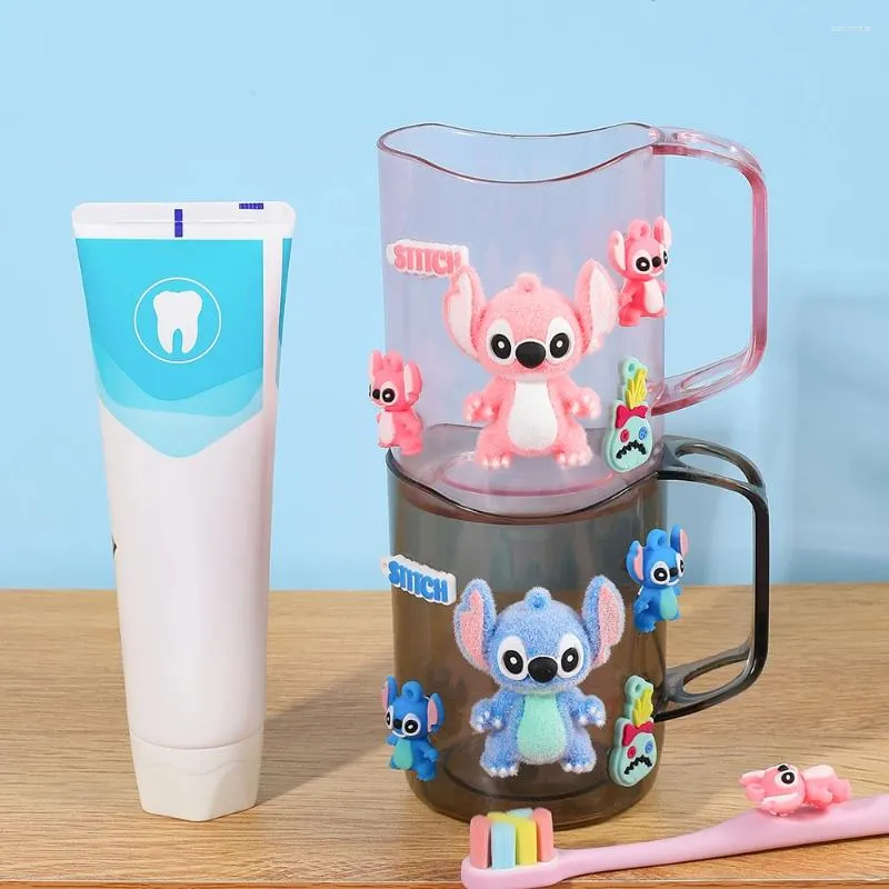 Couples Stitch Plastic Toothbrushes & Rinse Cups ... From Earllorelei ...