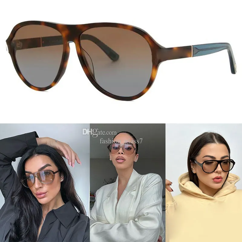 Fashion Elliptical Frame Sunglasses for Men and Women with Photochromic ...