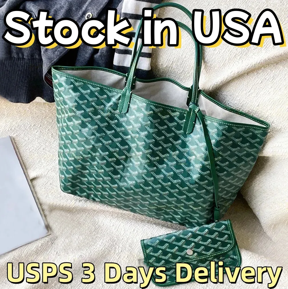 Luxury Designer Green Goyard Tote For Women Perses Designer Handbag ...
