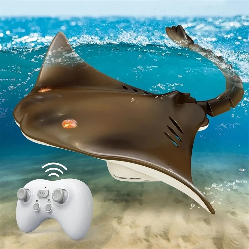 Remote Control Shark and Whale RC Toys for Kids: Smart Simulation Water ...