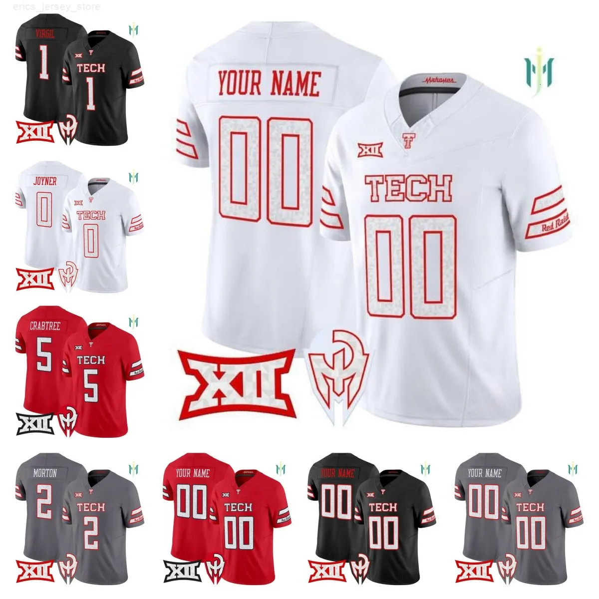 Custom Stitched American Football Shirts For Men Featuring Patrick ...
