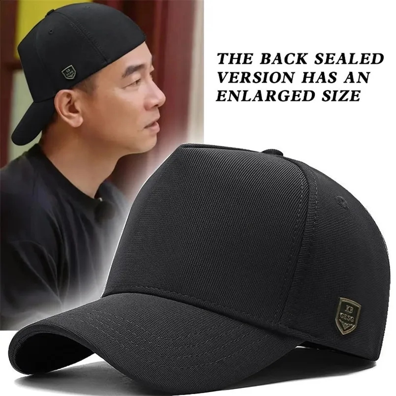 Men's Fashionable Face Looking Equestrian Baseball Cap With Big Head ...