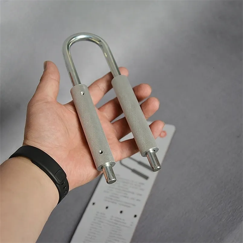 Adjustable U-Shaped Hand Grip Finger Strength Exerciser: Home Gym Arm ...