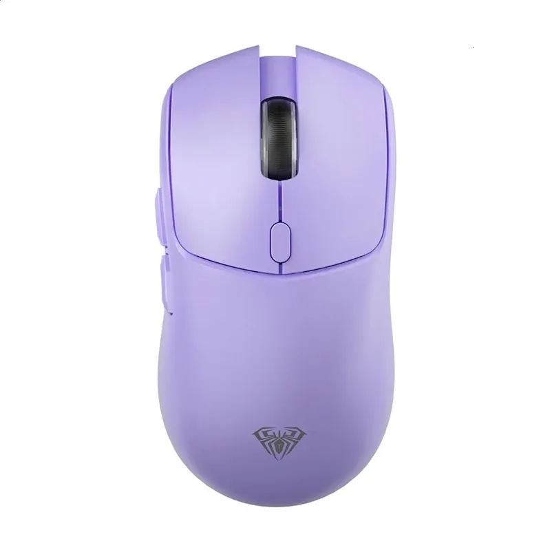 AULA SC580 Tri Mode Rechargeable Purple Gaming Mouse With 10000 DPI ...