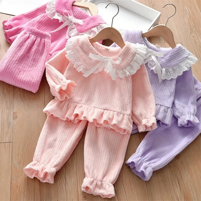 Cozy Flannel Baby Shirt And Pants Set For Autumn And Winter Soft And ...